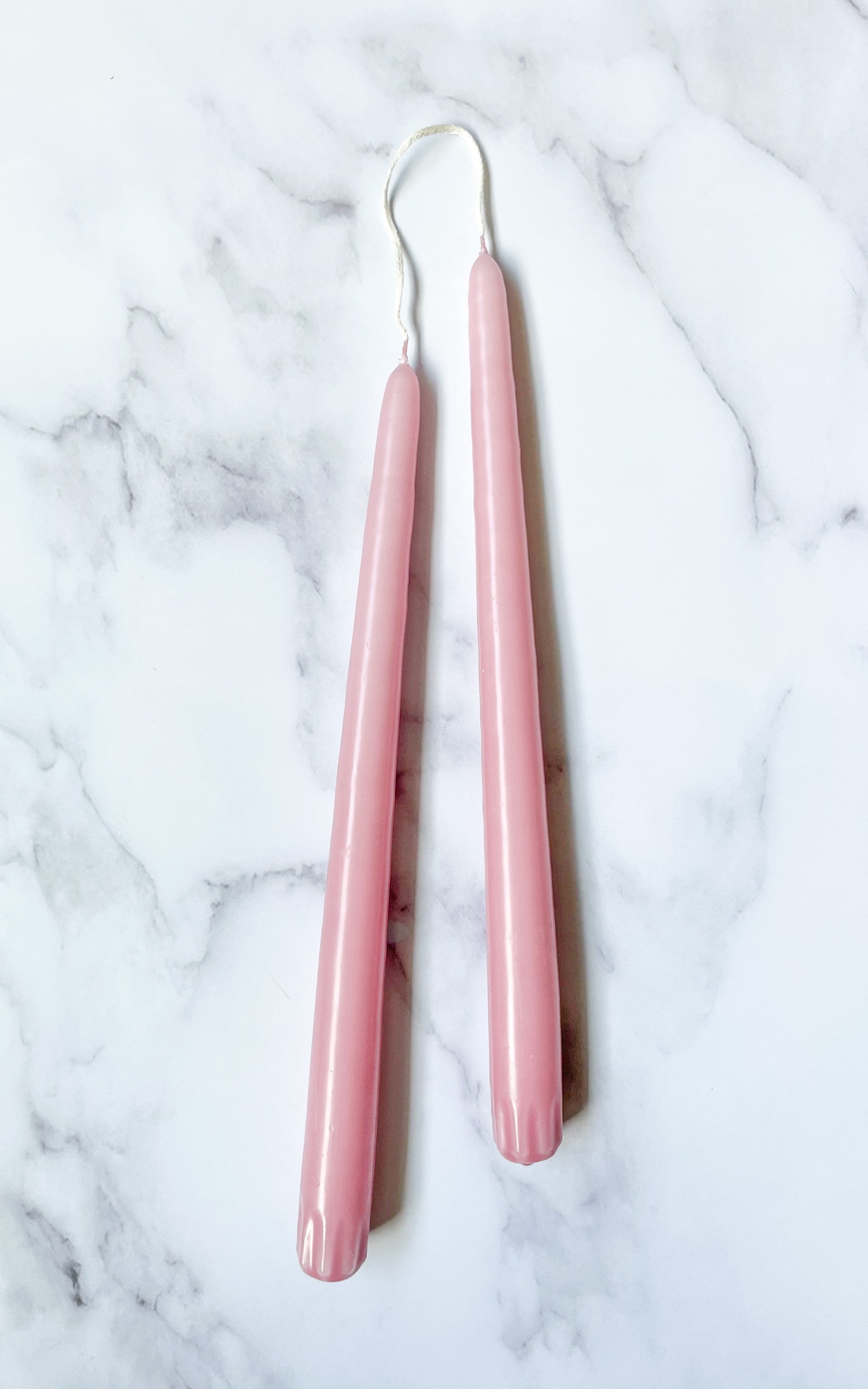 10" Rose, Light Pink Taper Candles – The Kinship Collection