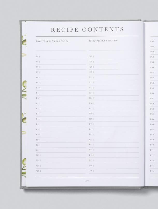 Recipe Book for Handwritten Recipes to Keep for Generations. – The ...